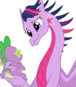 Twilight notices that Spike is having nightmares about his parents. to ...