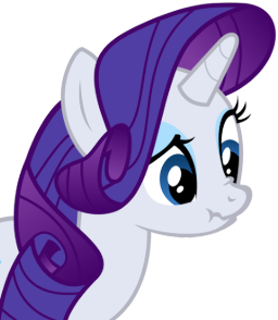 Rarity Scared