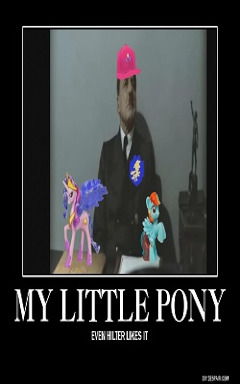 Chapter 2:Arrival in Ponyville - Hitler In Ponyville - Fimfiction