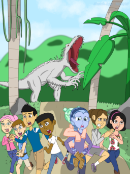 Chapter 3: The Campers - Equestria Girls: Cretaceous Period - Fimfiction
