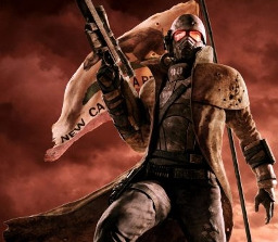 Waking up Dressed as a Ranger from Fallout New Vegas in a desert lets go.