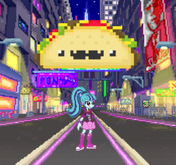 Sonata's 8-Bit Quest for TACOS! - Fimfiction
