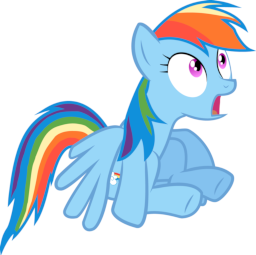 Rainbow Dash Explodes Like a Nuke - Rainbow Dash's House Gets Sold ...