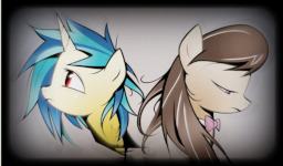 Vinyl Scratch and Octavia: I Have To Fix This Before...It's Already too ...