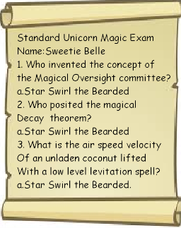 The Magic Exam - Fimfiction