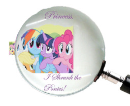 Princess, I Shrunk the Ponies! - Fimfiction