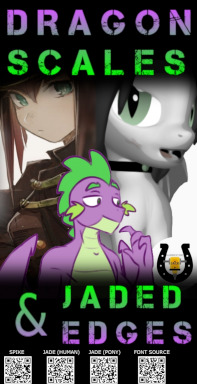 Dragon Scales and Jaded Edges - Fimfiction