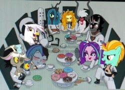 Second Meeting - Adagio's Evil Council of Doom - Fimfiction