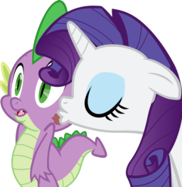 My Little Pony Spike X Rarity