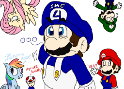 SMG4- If Mario Was In "My Little Pony: Friendship Is Magic" - Fimfiction