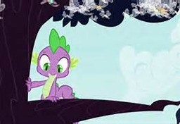 Spike Gets Stuck In A Tree - Fimfiction