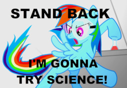 Rainbow Dash Masticates - Rainbow Dash Goes to Biology Class - Fimfiction