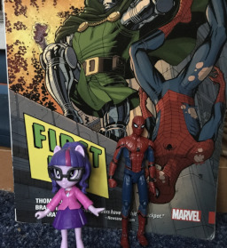 Spidey & Sci Twi - Fimfiction